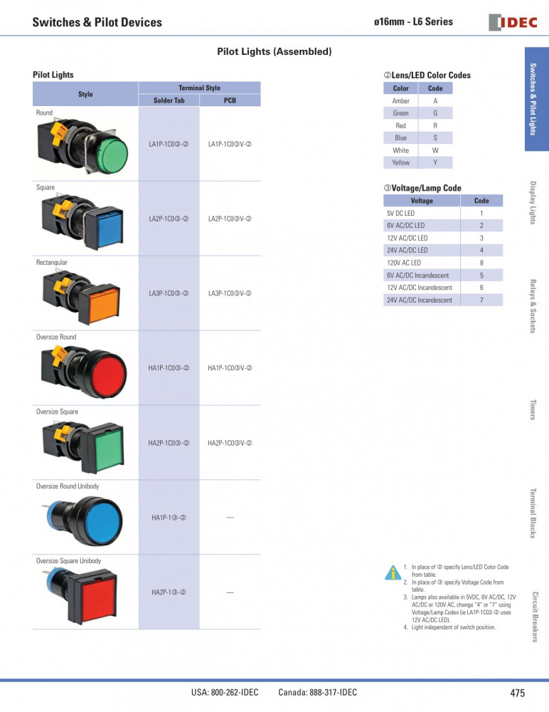 JRH Electronics L6 Series document page 5
