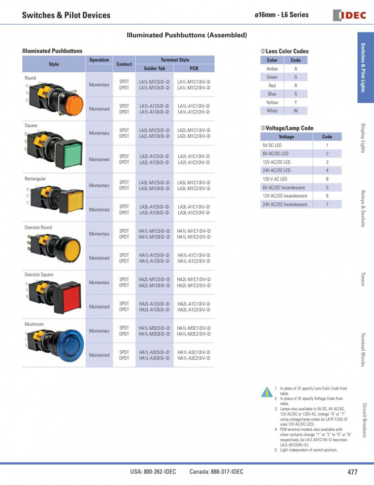 JRH Electronics L6 Series document page 7