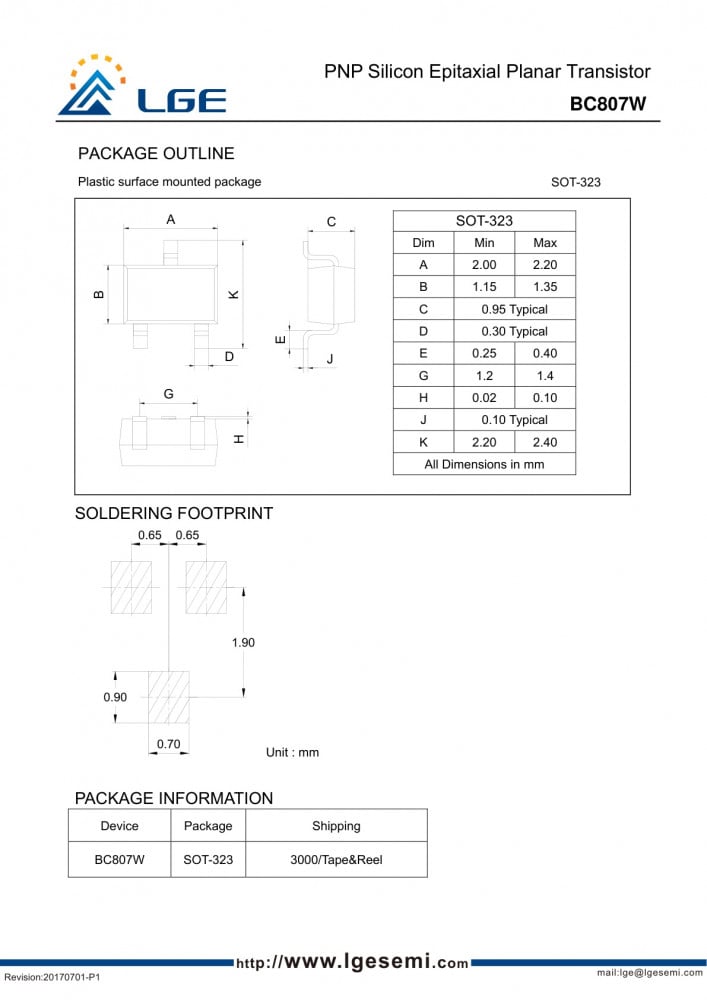 BC807-40W datasheet page 5