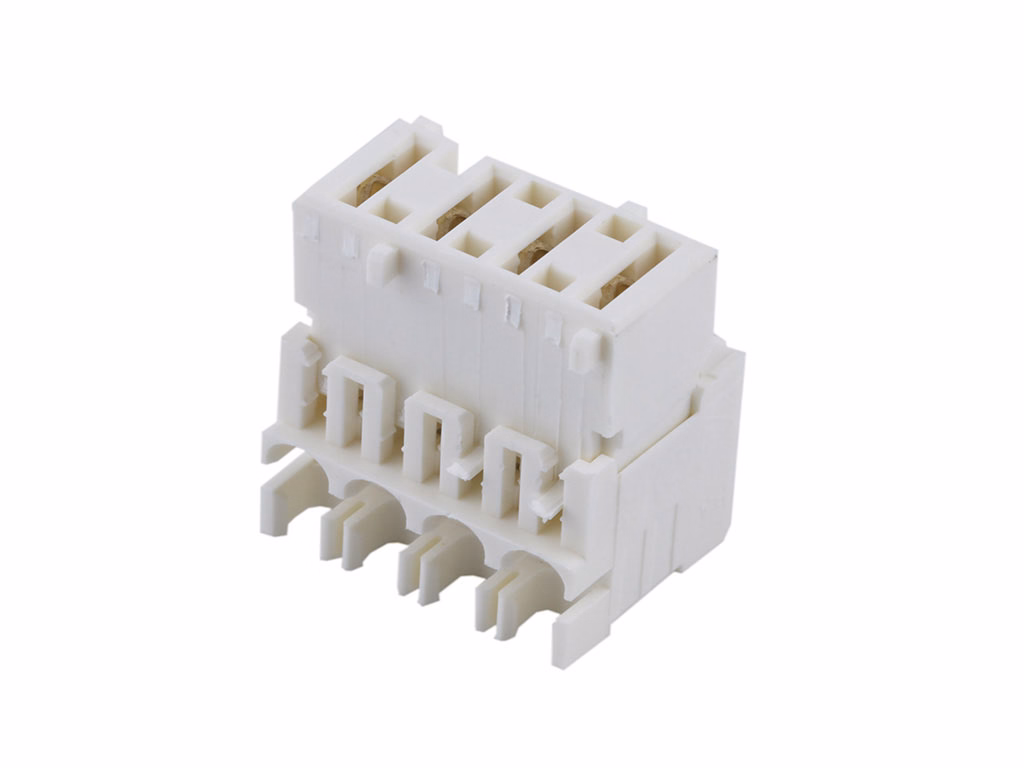 Appli-Mate RAST 5 IDT Housing, 5.00mm Pitch, Indirect, Female, 16 Amp, 3 Circuits, All Position and Code Keys, Latch Between Circuits 1 & 2