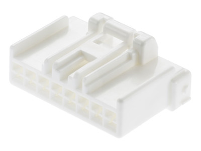 2.50mm Pitch CP-2.5 Mini Wire-to-Wire Receptacle Housing, Positive Lock, Single Row, 4 Circuits, Natural for sale