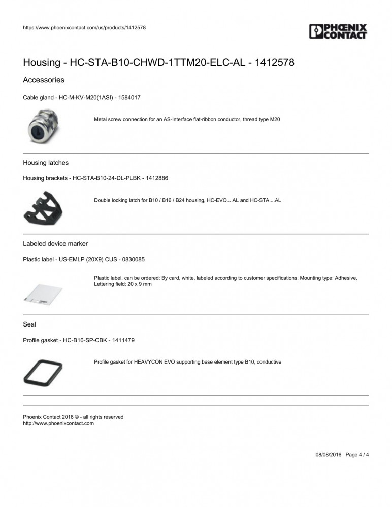 Phoenix Contact 1412578 document page 4