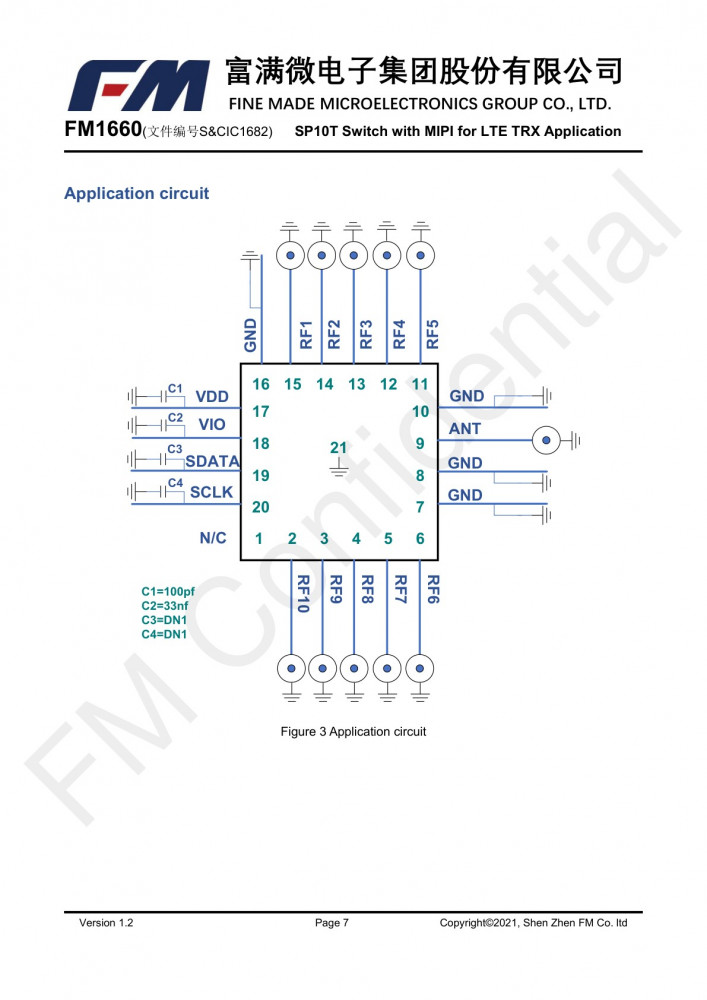 FM1660 technical document page 7