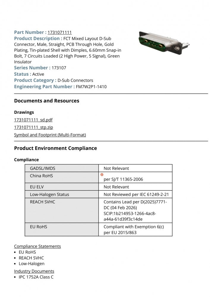 Technical document preview, page 1