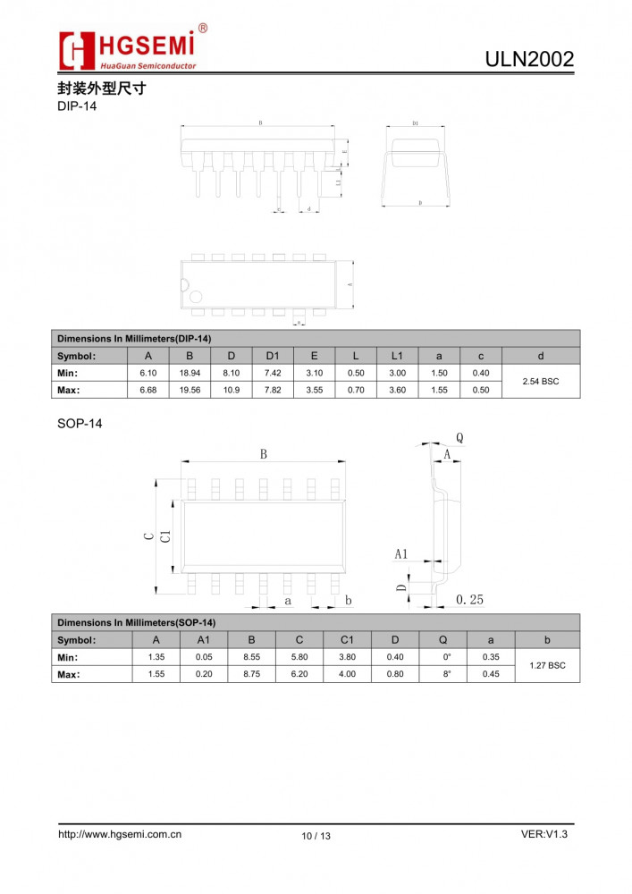 ULN2002MT/TR datasheet page 10