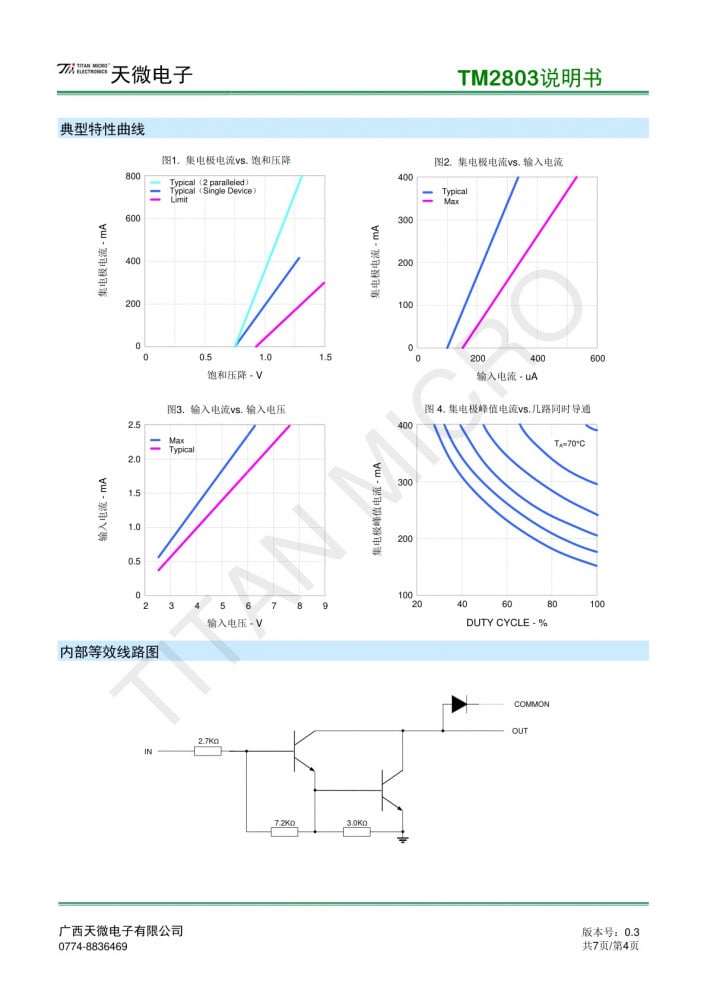 TM2803L datasheet page 4