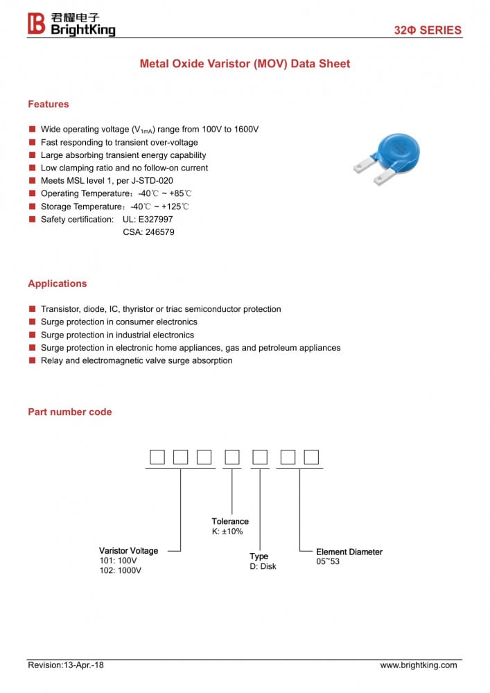 431KD32 datasheet page 1