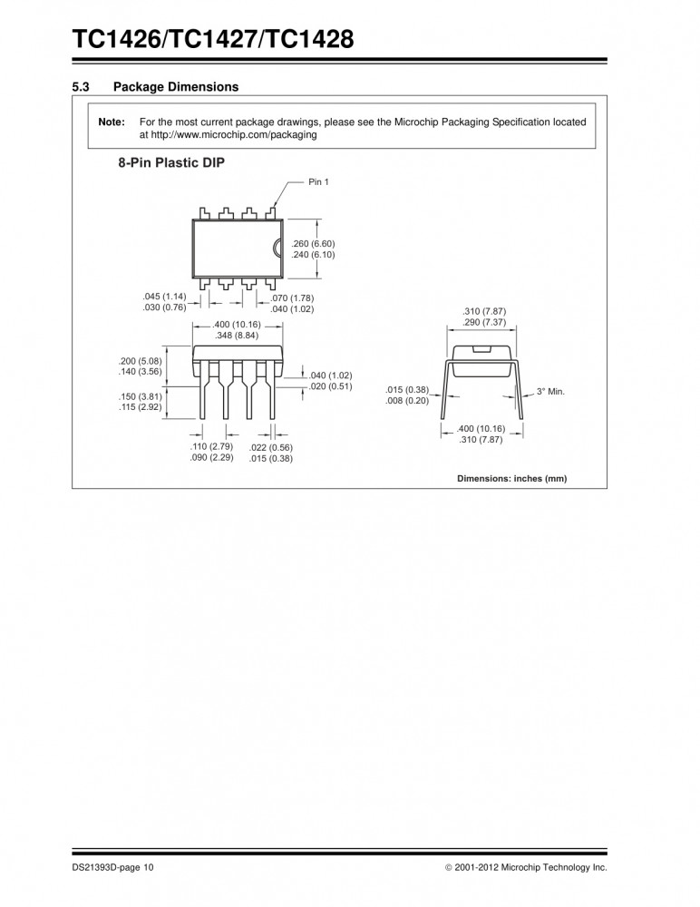 TC1427 datasheet page 10