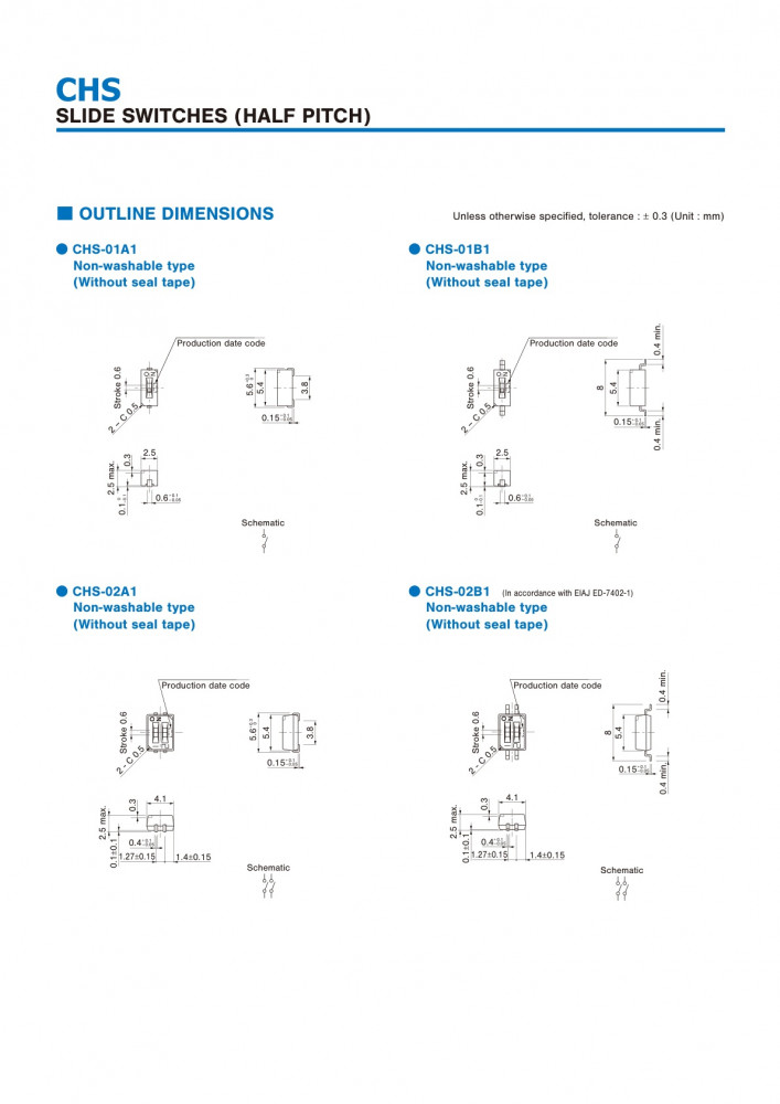 Nidec CHS series datasheet page 4