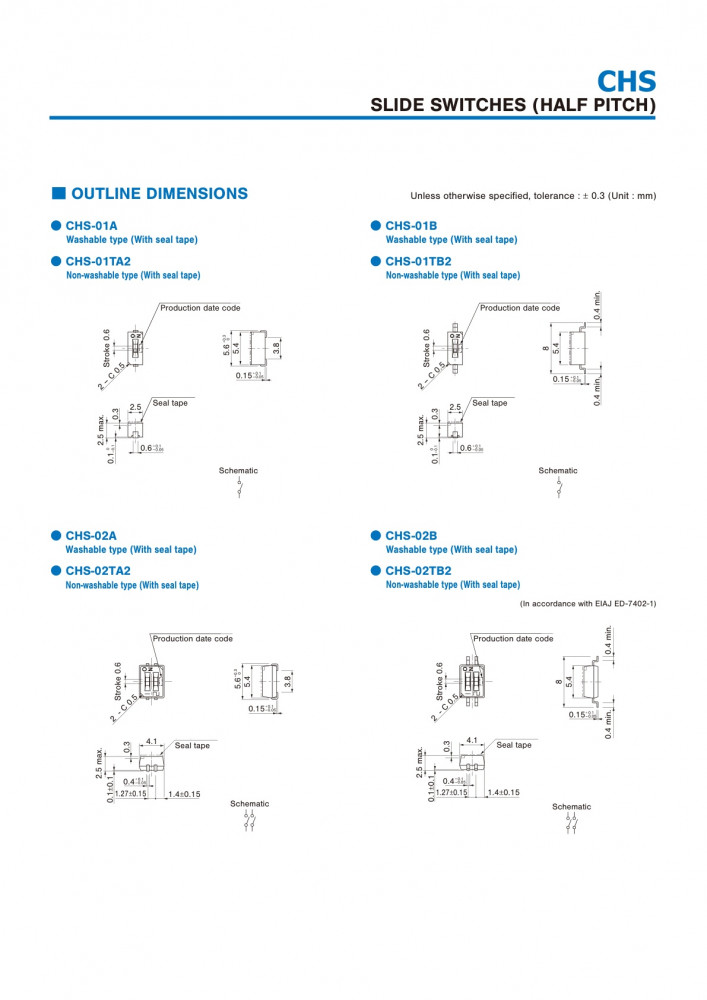 Nidec CHS series datasheet page 7