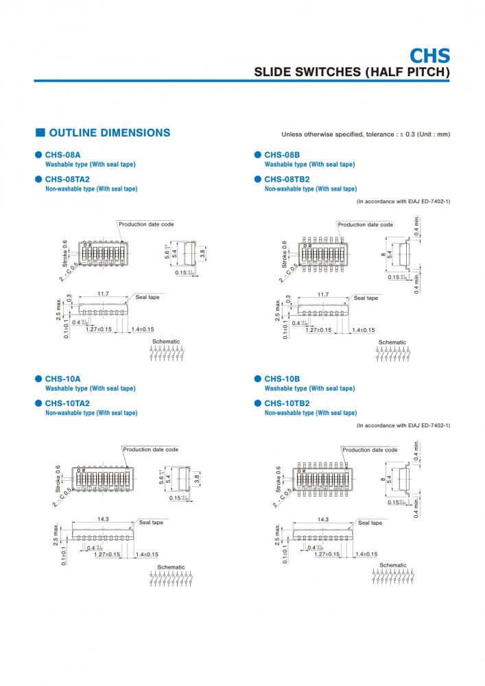 Nidec CHS series datasheet page 9