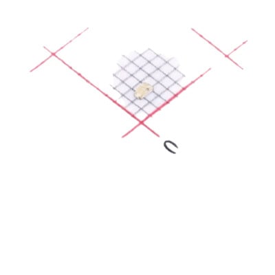EKINGLUX E6C0603RYKC2-A22AA-0.60T-RK02 Discrete LED Indicator Chip