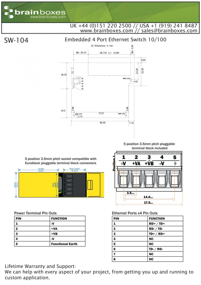 SW-104 technical document image 3