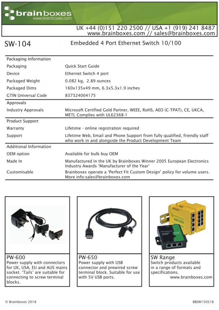 SW-104 technical document image 4