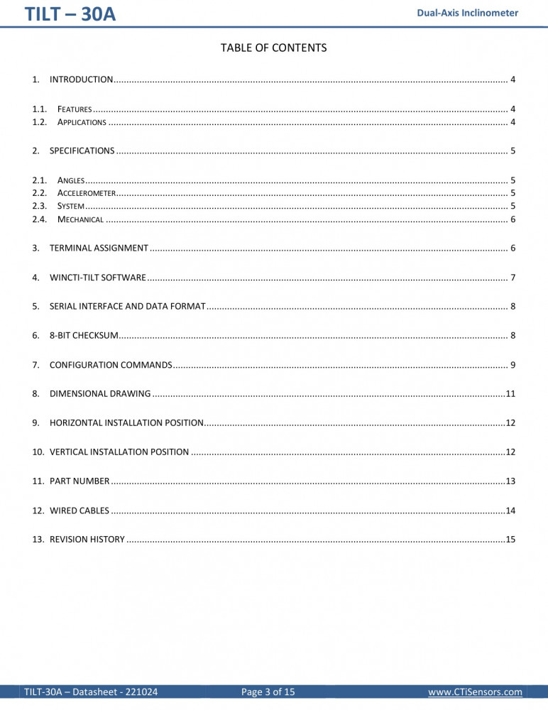 Tilt-30A technical document page 3