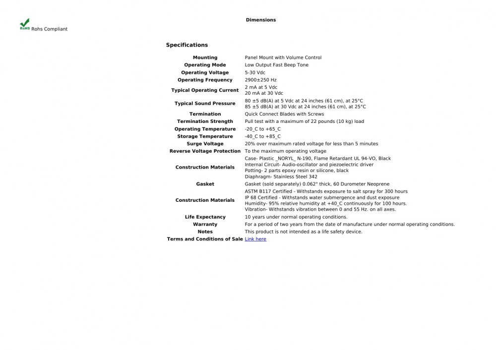LB-V07-530-S(F) technical document page 2