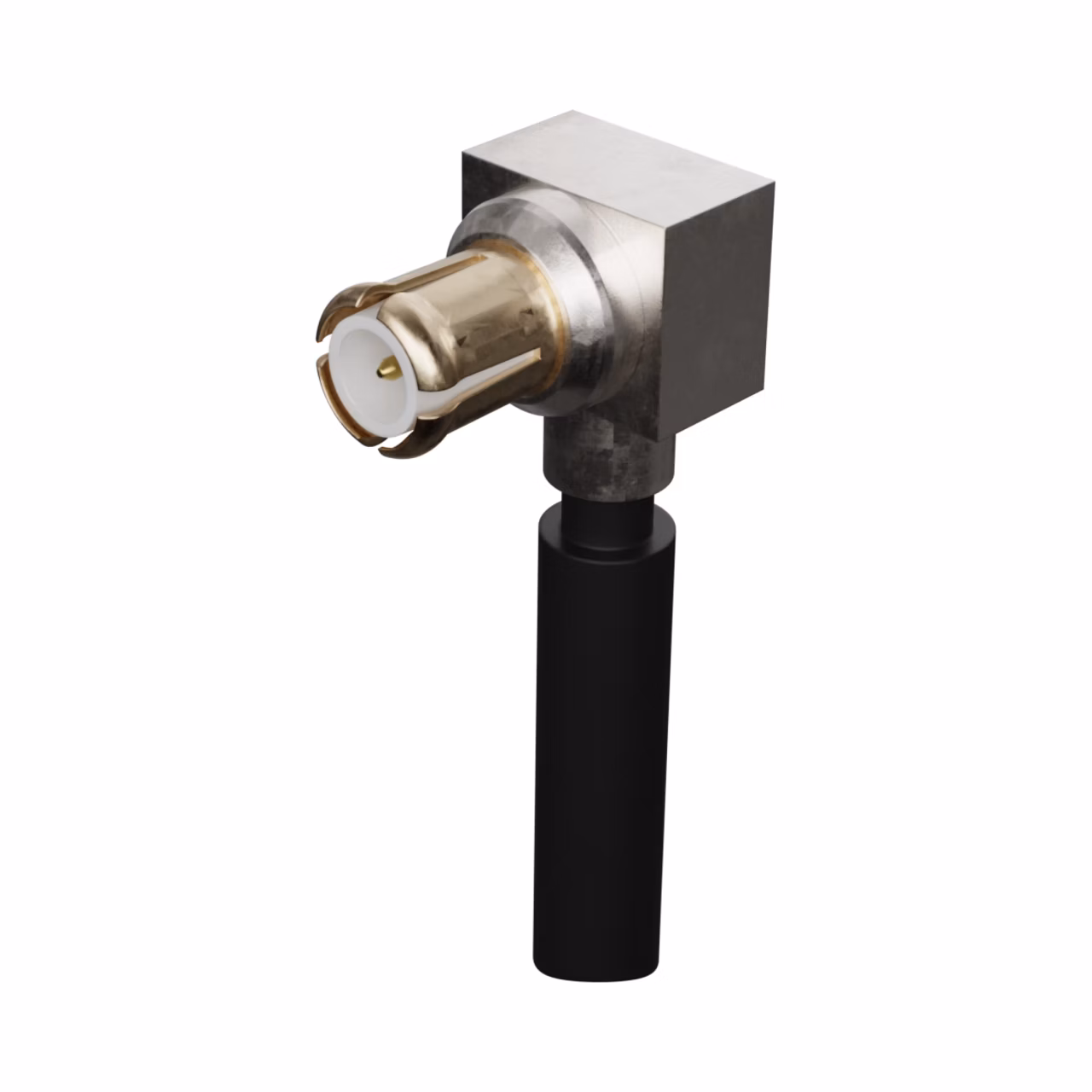 MCX Plug, Right-Angle, Solder, RG-405 (.086