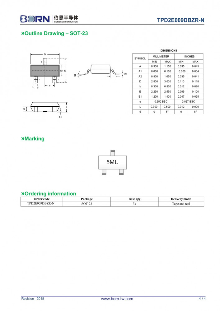 TPD2E009DBZR-N datasheet page 4
