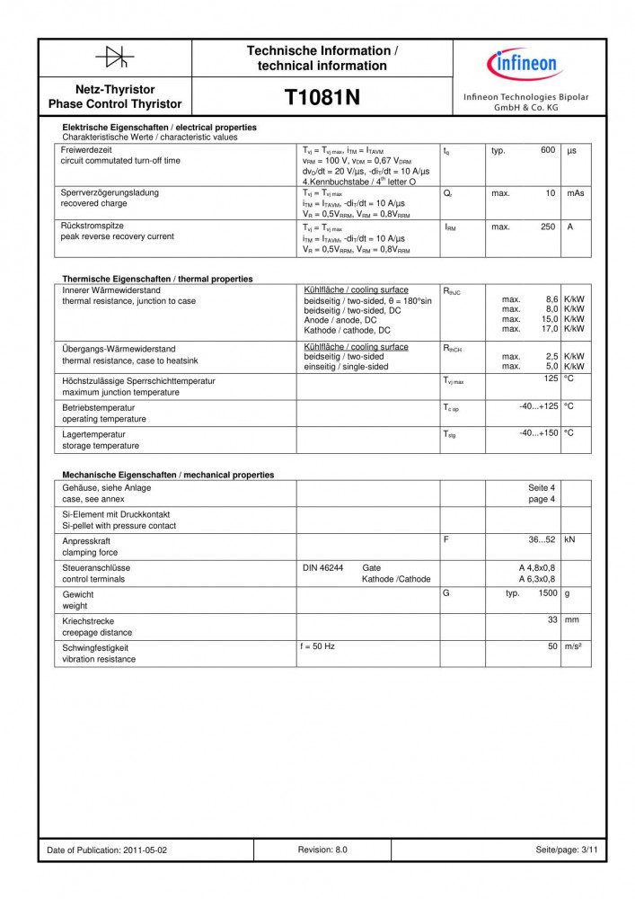 T1081N70TOH technical document page 3