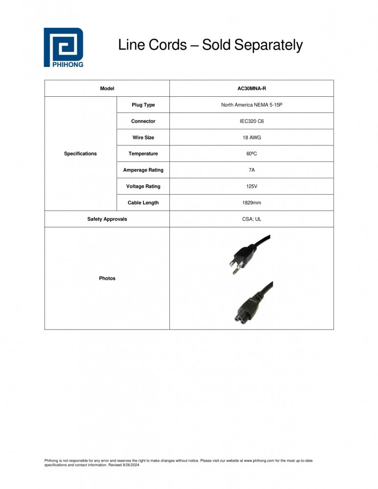 POE15M-560E-R technical documentation page 5