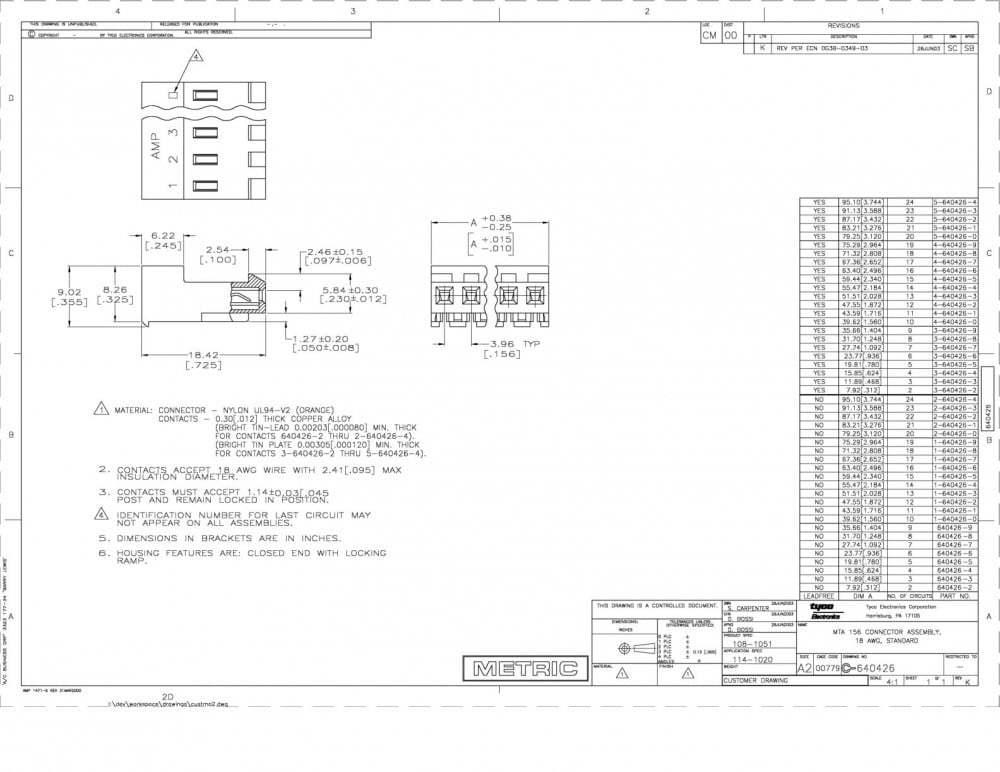 TE Connectivity 3-640426-3 technical drawing preview