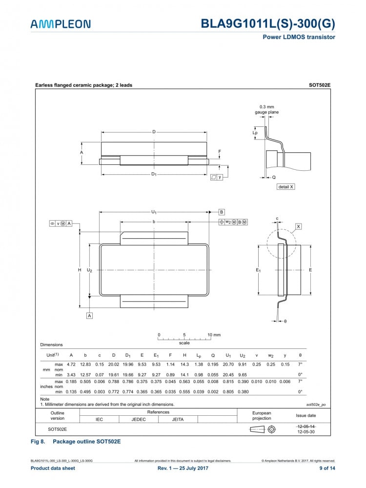 BLA9G1011LS-300GU datasheet page 9