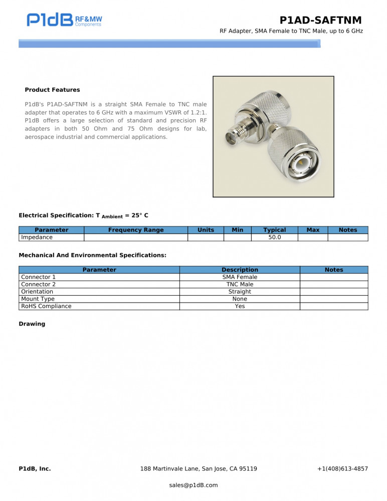 P1AD-SAFTNM product document image 1