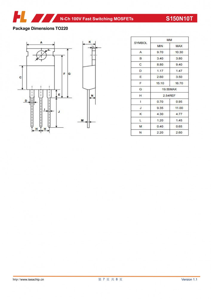 S150N10T datasheet page 7