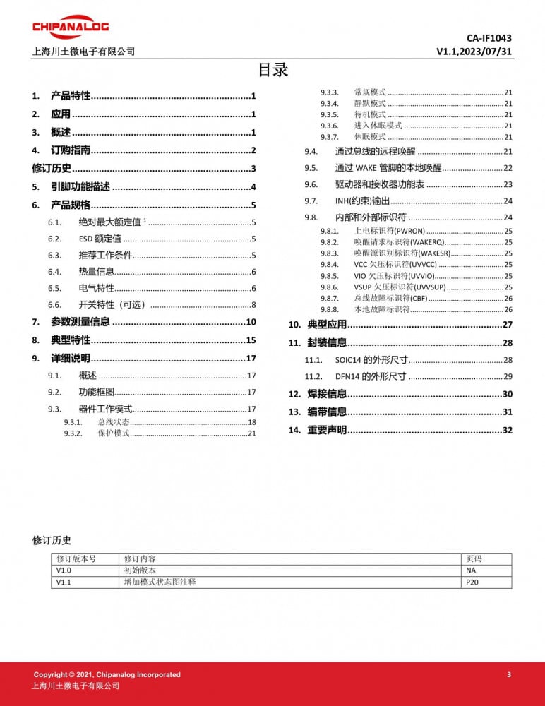CA-IF1043NF-Q1 datasheet page 3