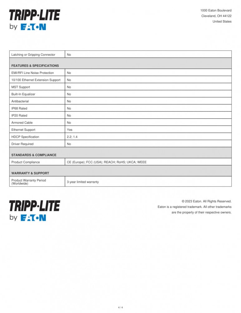 P568-10M-FBR technical document page 4
