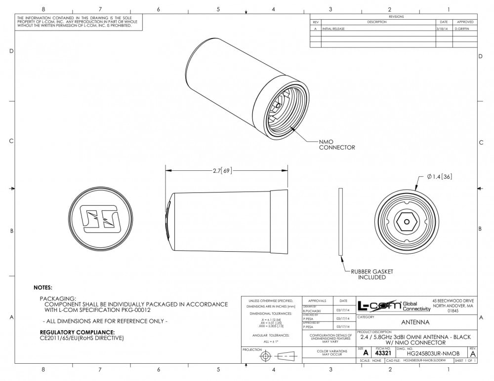 HG245803UR-NMOB technical document preview