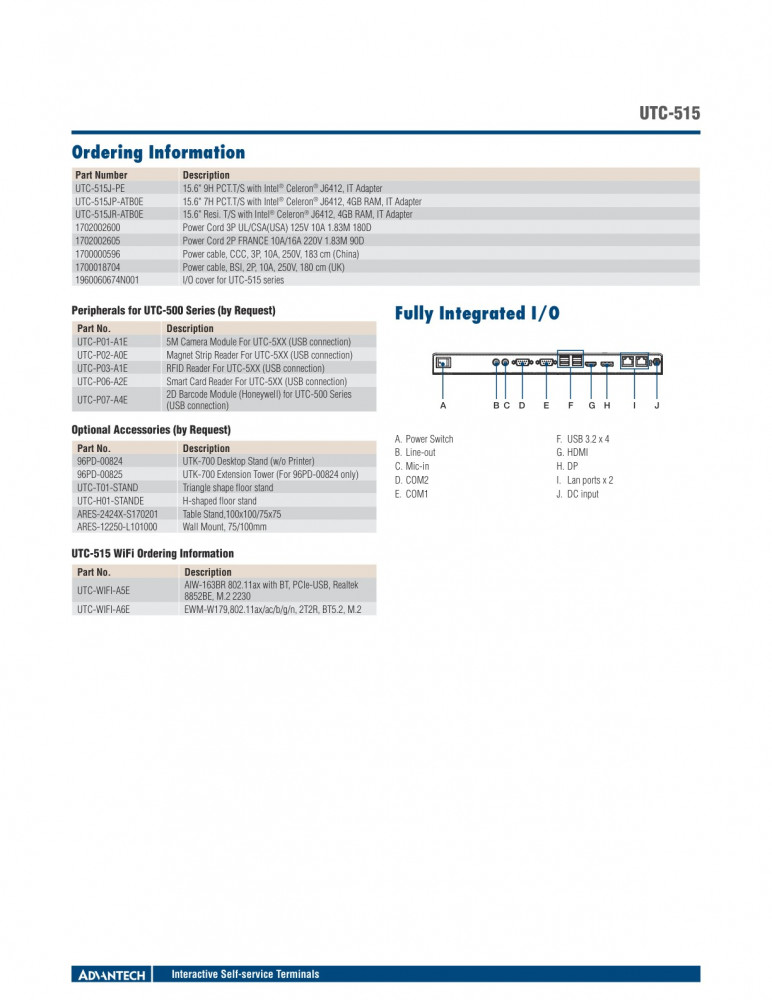 UTC-515J document preview, page 3