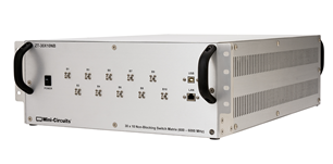 6-Port Mesh Network Emulator, 10 - 800 MHz, 5W, 0-95 dB, 2U, TNC
