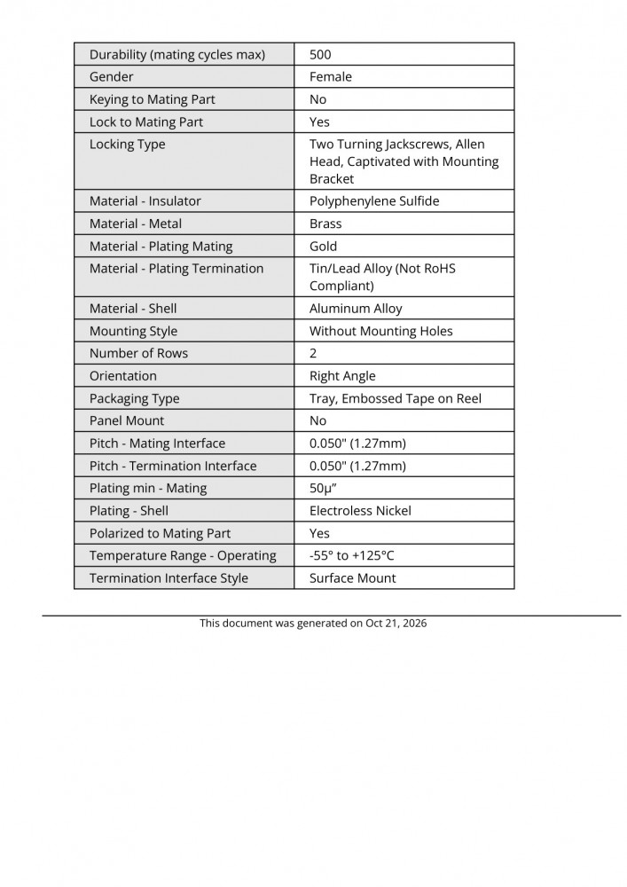 MM-222-021-275-460S technical document page 2