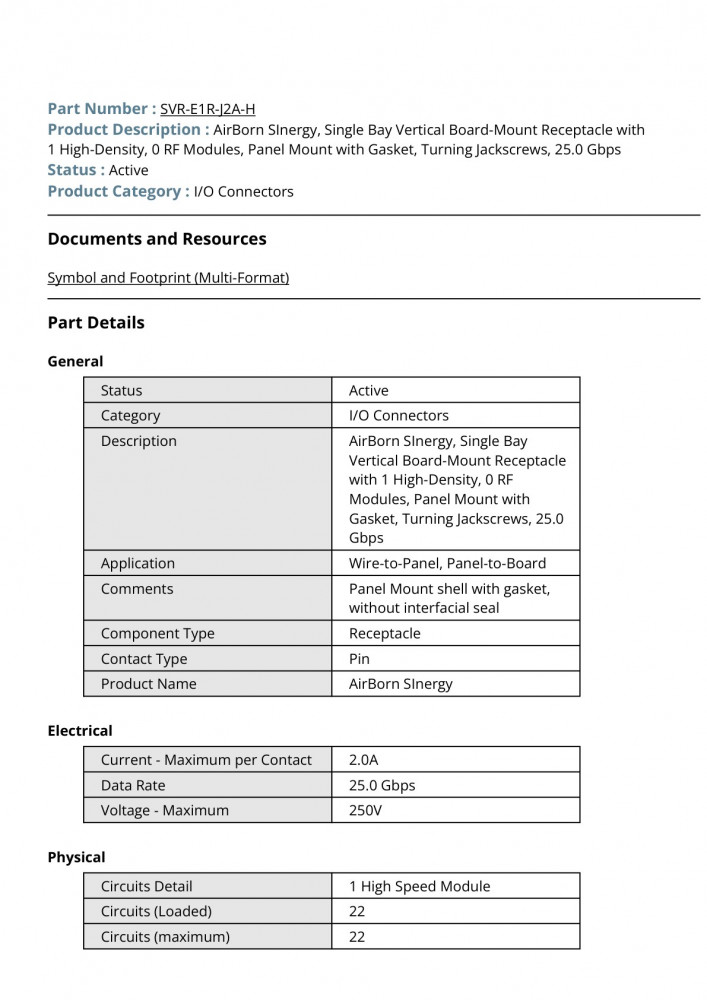 SVR-E1R-J2A-H technical document image, page 1