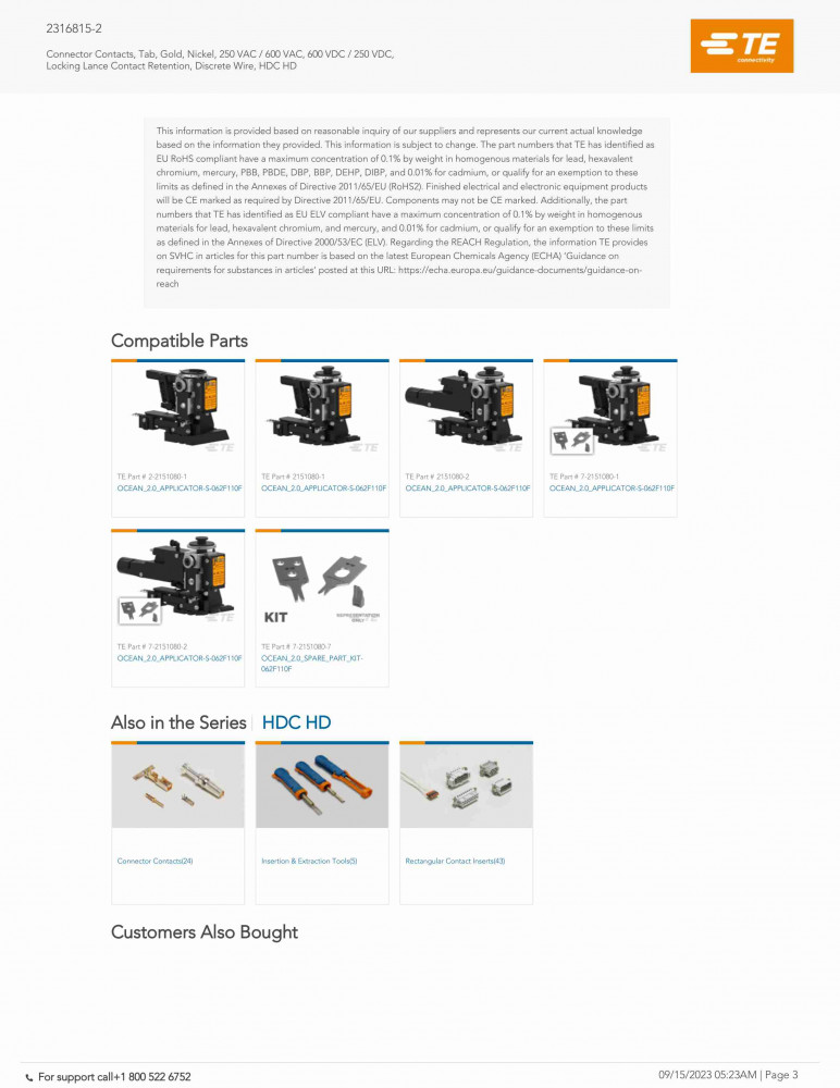2316815-2 technical document page 3
