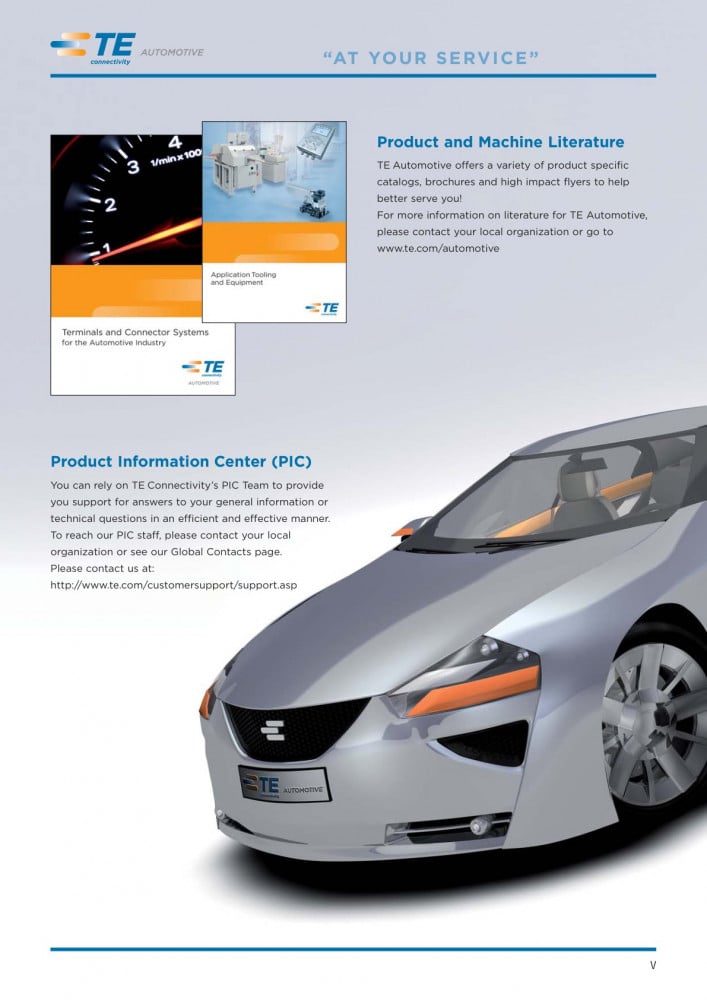 TE Connectivity technical document page 7