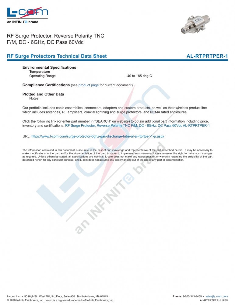 AL-RTPRTPER-1 technical document page 2