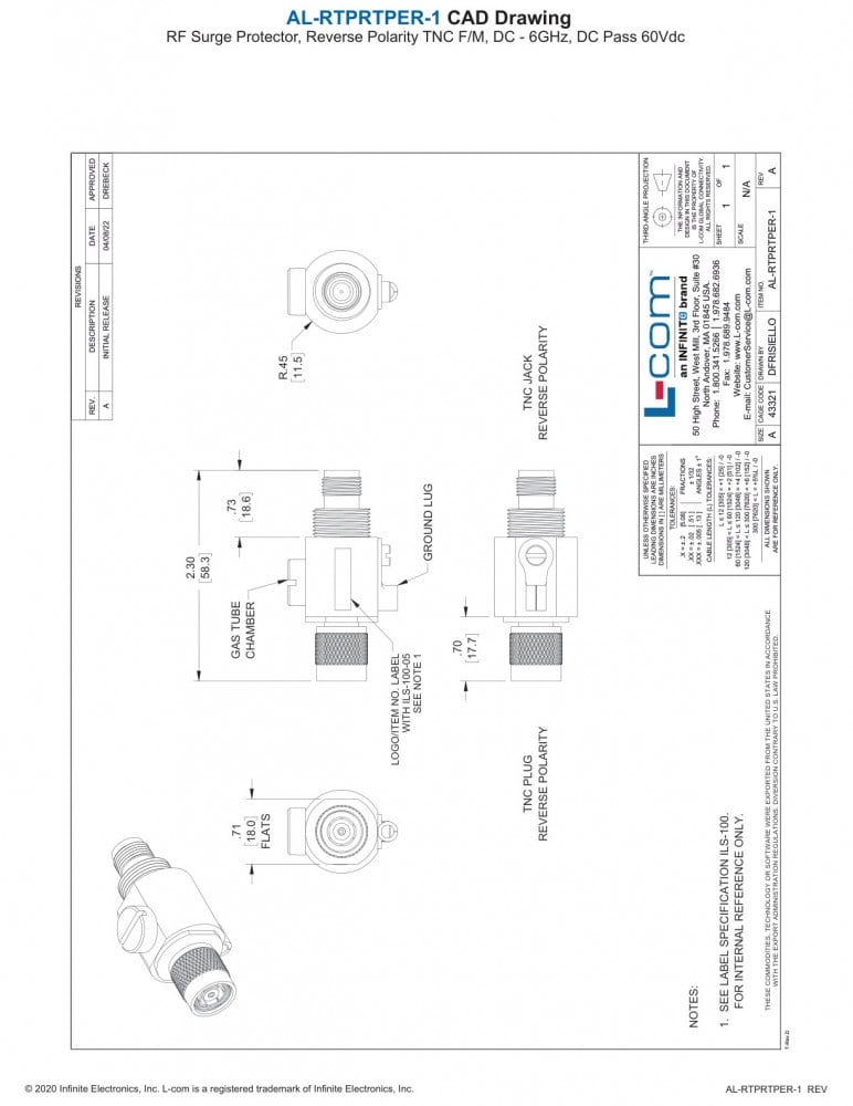 AL-RTPRTPER-1 technical document page 3