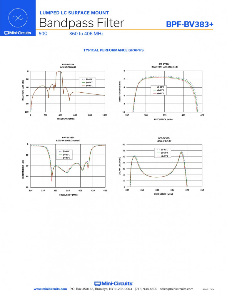 BPF-BV383+ technical document page 2