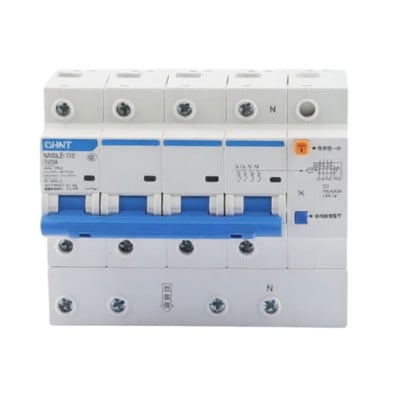 CHINT NXBLE-125 2P D100 30mA Miniature Residual Current Circuit Breaker