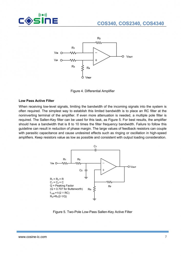 COS2340SR datasheet page 7