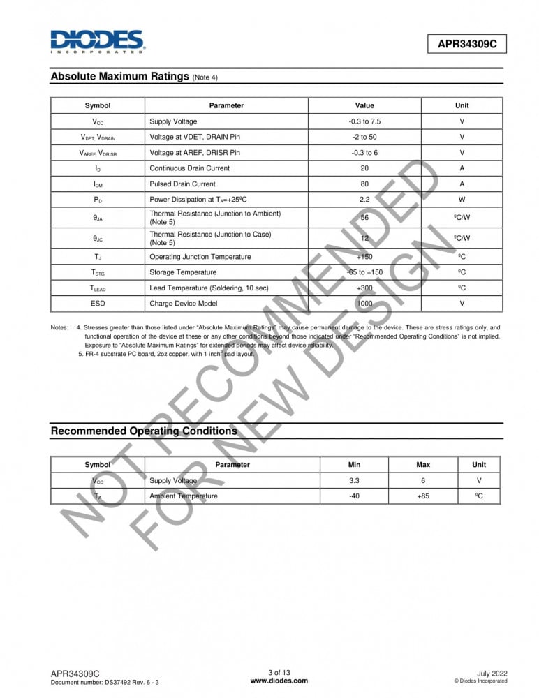 APR34309CMPTR-G1 datasheet page 3
