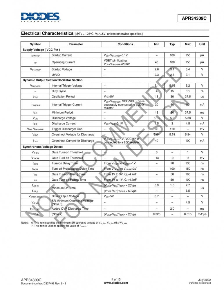 APR34309CMPTR-G1 datasheet page 4