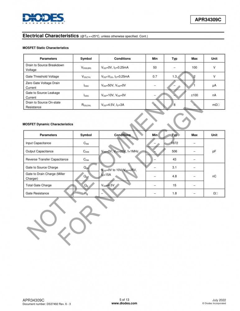 APR34309CMPTR-G1 datasheet page 5