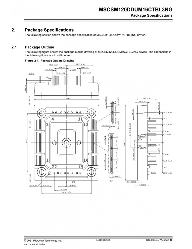 MSCSM120DDUM16CTBL3NG document page 10