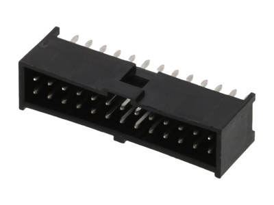 C-Grid III PCB Header, 2.54mm Pitch, Through Hole, Dual Row, Vertical, Shrouded, 2.90mm Tail Length, 36 Circuits, Tin (Sn) Plating