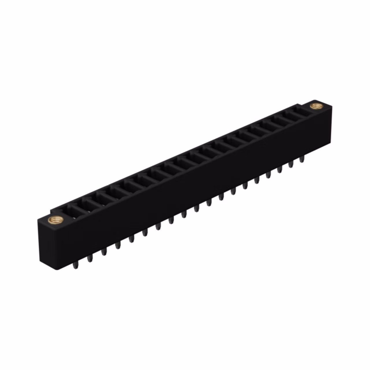 3.81mm Pitch Eurostyle Vertical PCB Header, with Threaded Retention Inserts, 19 Circuits for sale
