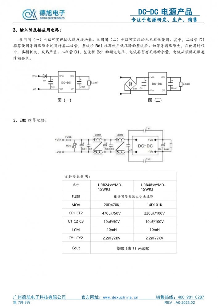 URB2405YMD-15WR3 datasheet page 7