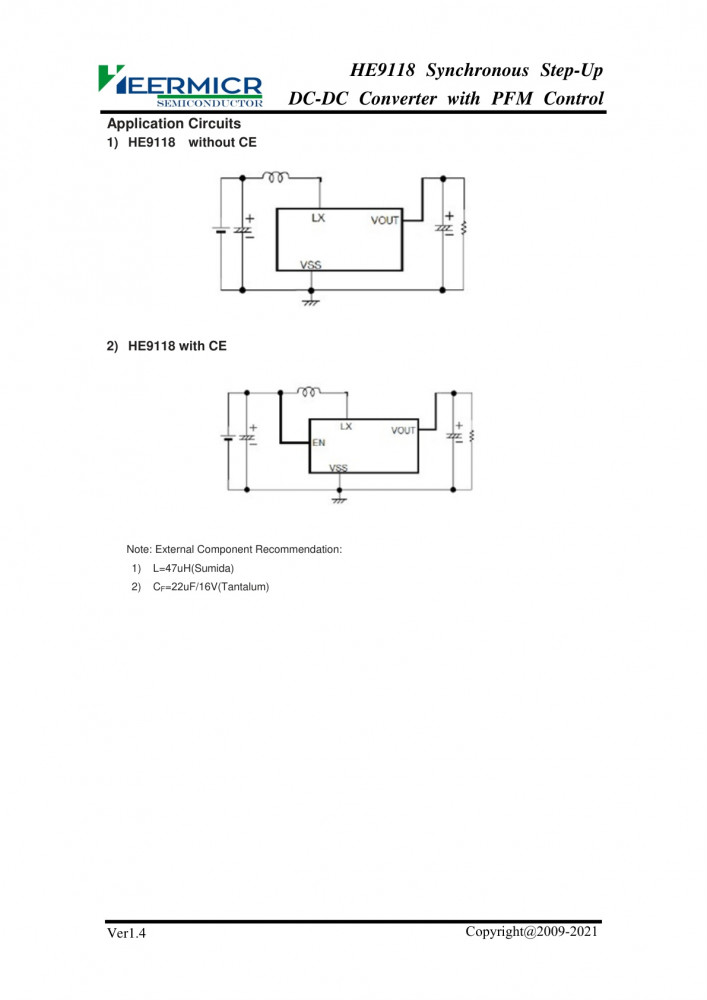 HE9118A30PR datasheet page 4